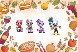 Amy, Rouge, Blaze and Tangle and Thanksgiving 2021 part two by Marc ...